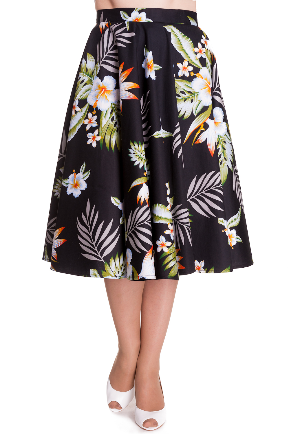 Rkp10 Hell Bunny Candy Floral Circle Skirt Rockabilly Pin Up Retro